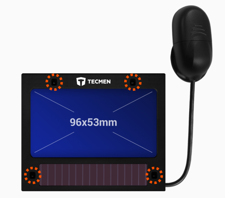 TECMEN KOLORMATİK KAYNAK MASKESİ TM17 4 SENSÖR - 4.986,29 TL